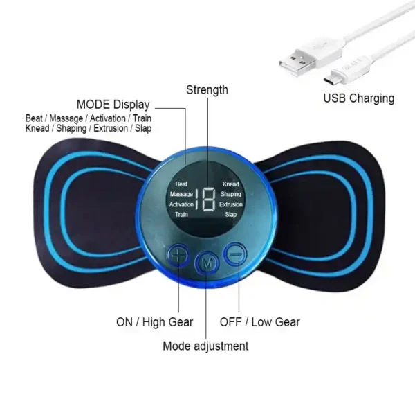 Smart Portable Electric Body Relaxation Massager - Find Me Store
