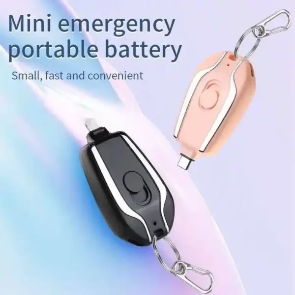 Mini Power Bank Emergency Keychain – Small, Smart - Find Me Store