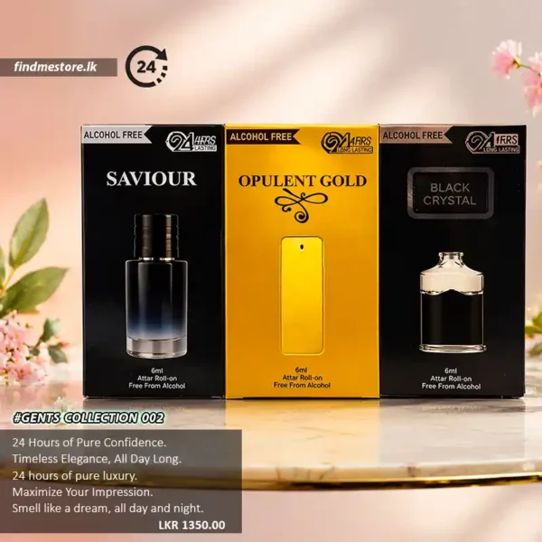 24HRS Luxury Roll-On Alcohol Free Perfume Pack - Find Me Store