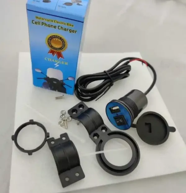 Universal Weatherproof Motorcycle USB Mobile Charger - Find Me Store